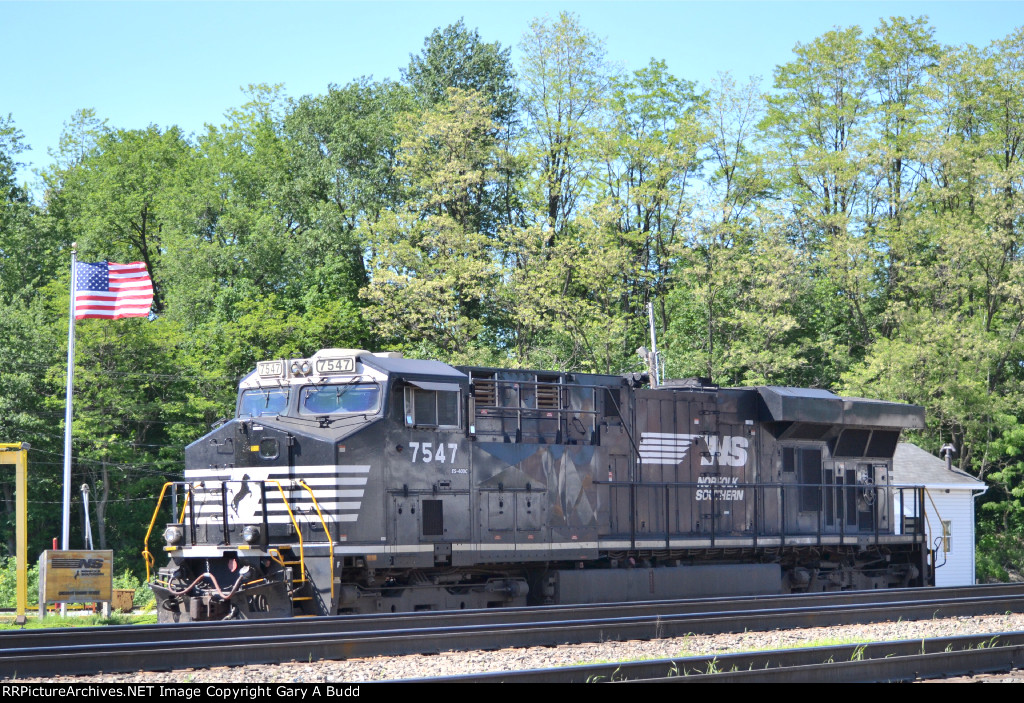 NORFOLK SOUTHERN ES40DC 7547